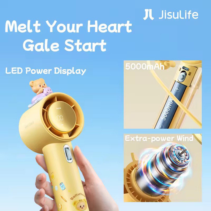 JisuLife Butterbear Handheld Fan Pro1, Mobile Phones & Gadgets, Other ...
