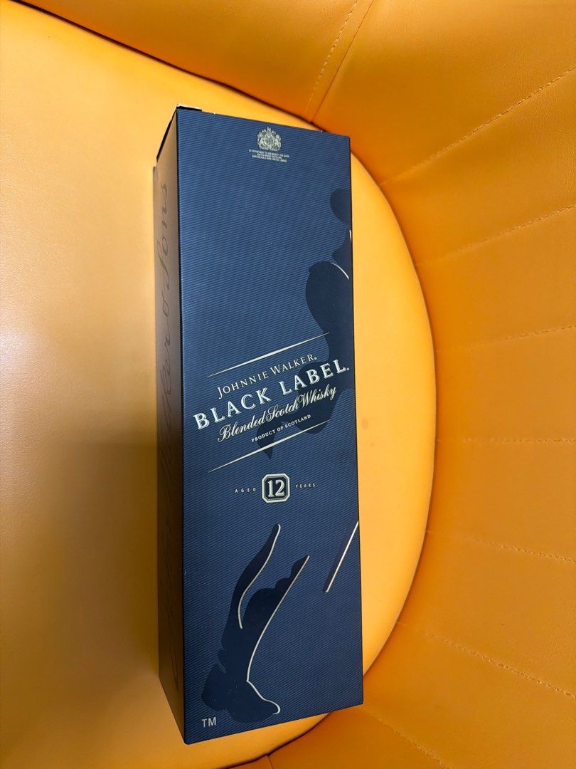 Johnnie Walker Black Label 12 Year Old, Food & Drinks, Alcoholic ...