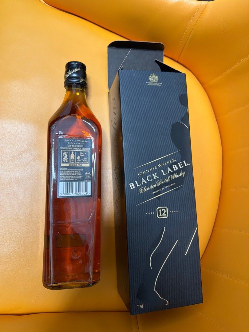 Johnnie Walker Black Label 12 Year Old, Food & Drinks, Alcoholic ...