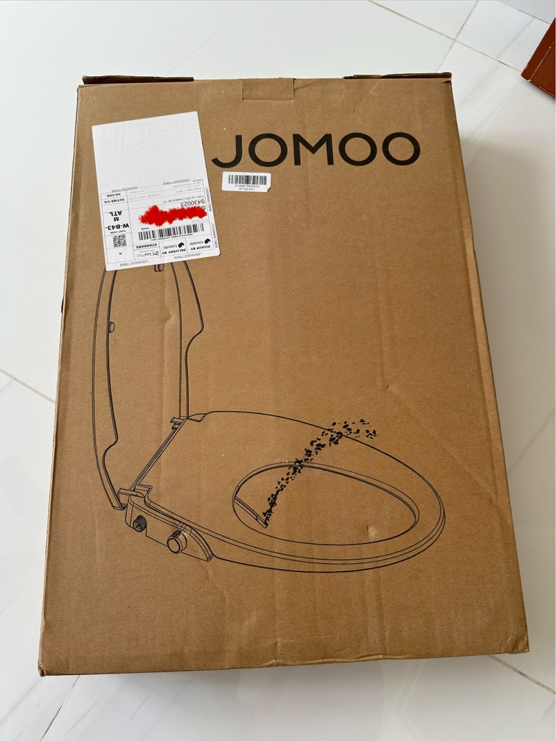 JOMOO Manual Bidet Toilet Seat Cover, Furniture & Home Living, Bathroom ...