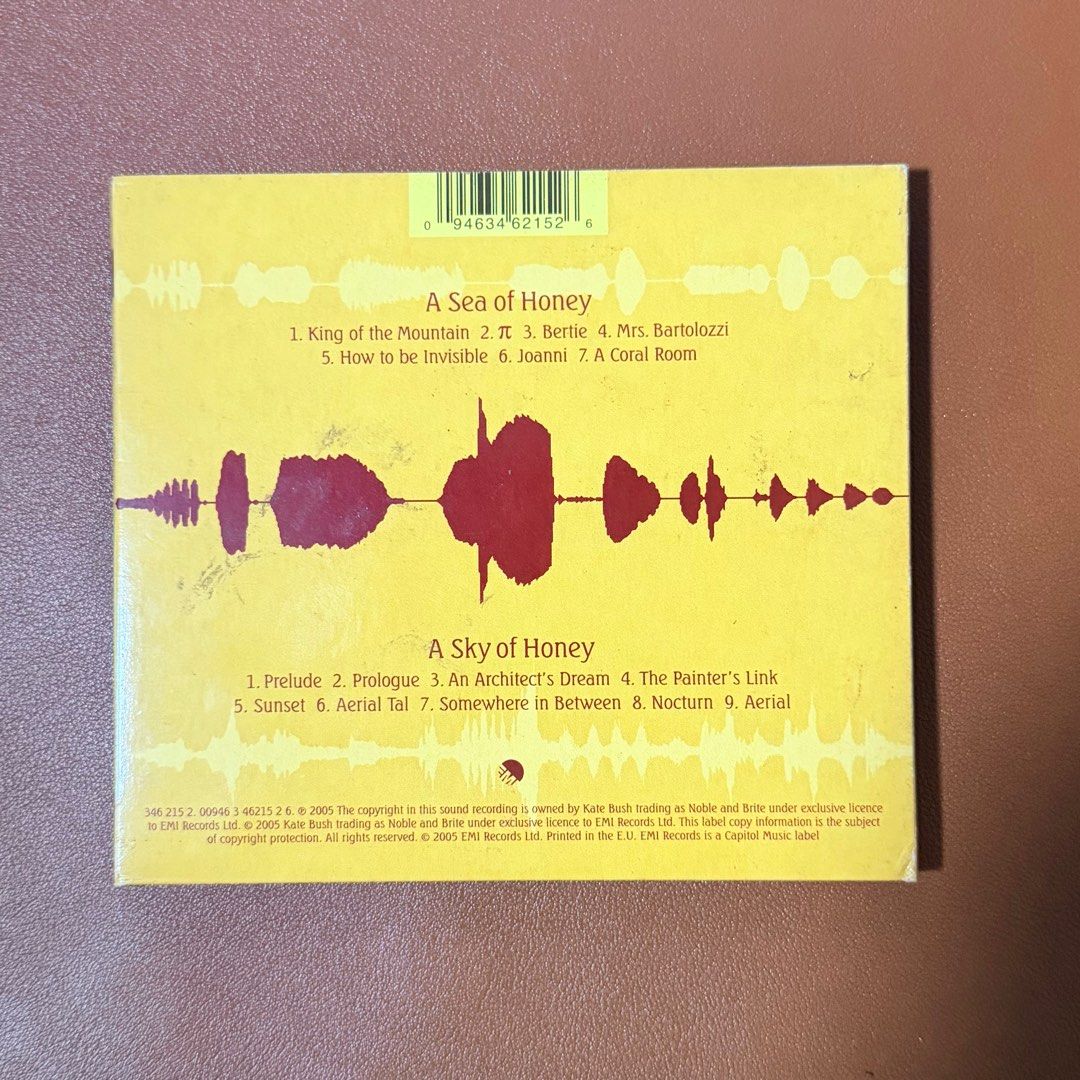 Kate Bush: Aerial. (2 X CD Album, 2005). EMI., Hobbies & Toys, Music ...