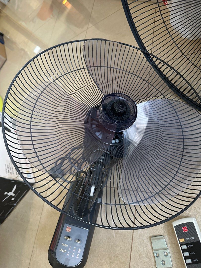 KDK Electric Fan M40MS with Remote Control, Furniture & Home Living ...