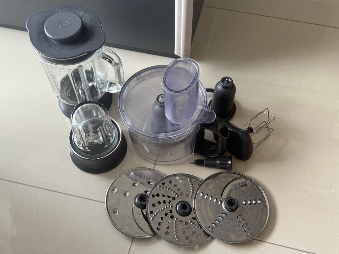 Kenwood Food Processor with Blender Attachment, TV & Home Appliances ...