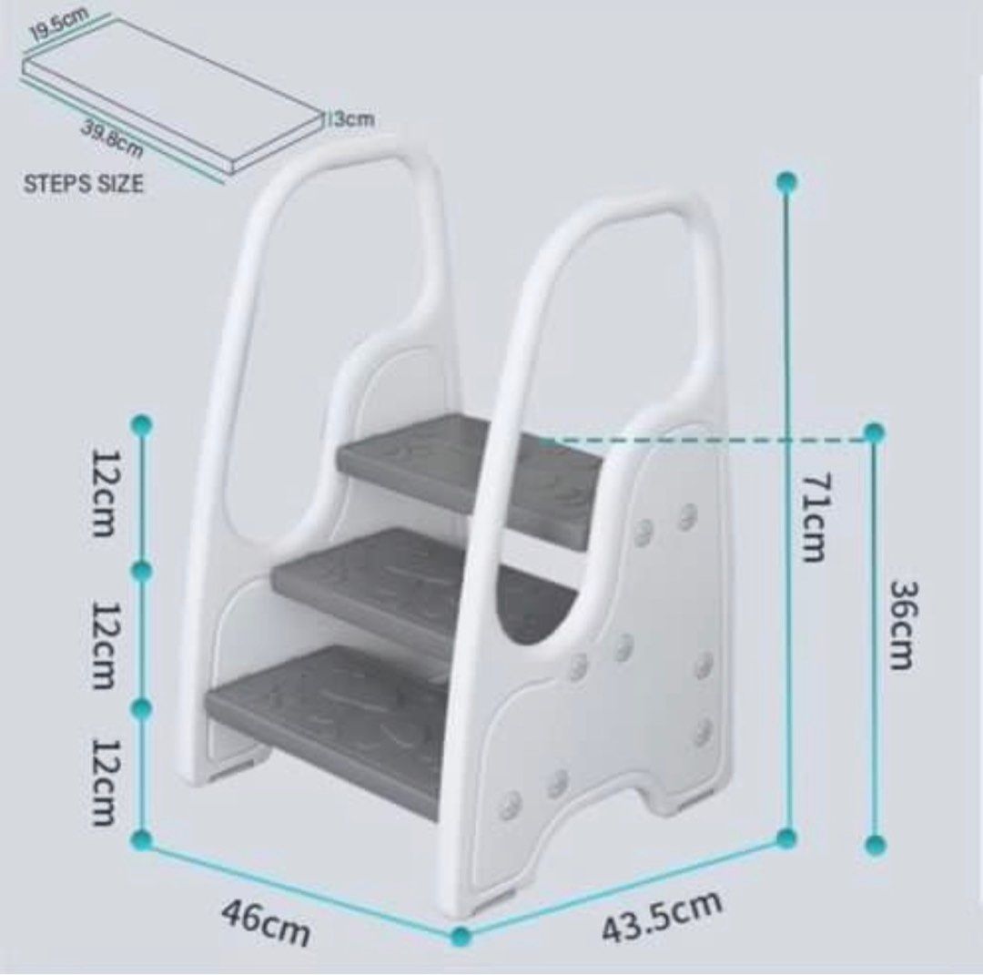 Kids Step Ladder, Furniture & Home Living, Home Improvement ...