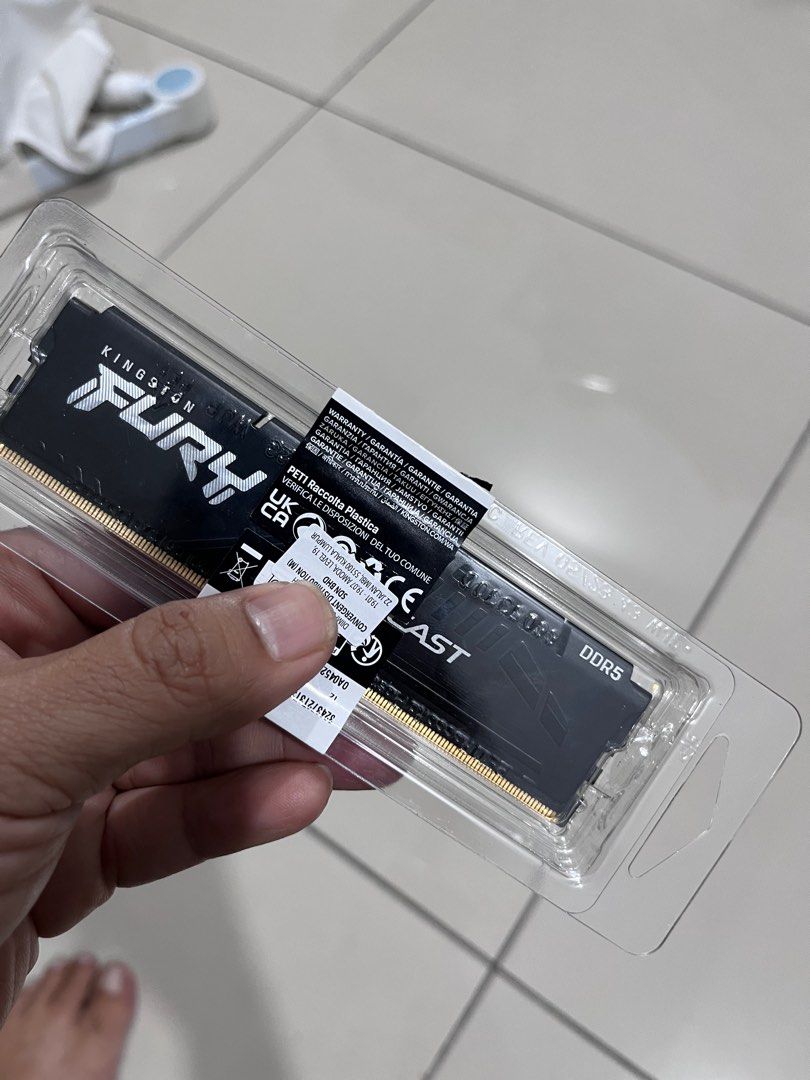 Kingston FURY Beast DDR5 16GB RAM, Computers & Tech, Parts ...