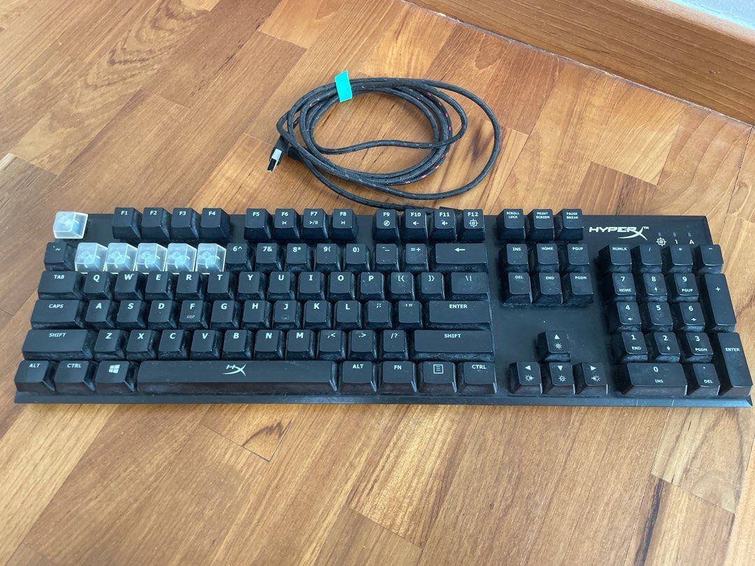 Kingston HyperX Alloy FPS Mechanical Keyboard (Blue Switch), Computers ...