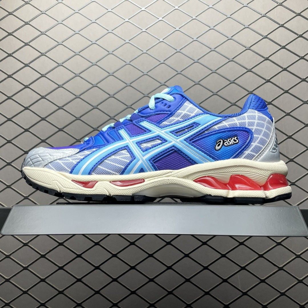 KITH x Marvel vs. Capcom x ASICS GEL-NIMBUS 10.1 " Blue, Men's Fashion ...