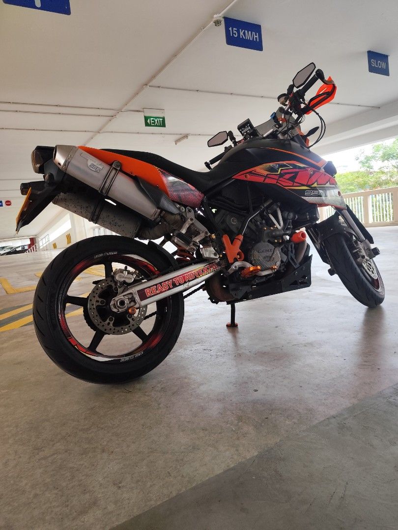 KTM Supermoto 990, Motorcycles, Motorcycles for Sale, Class 2 on Carousell