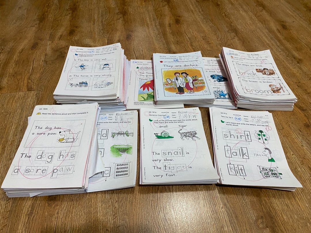 Kumon English Workbooks -, Hobbies & Toys, Books & Magazines, Children ...