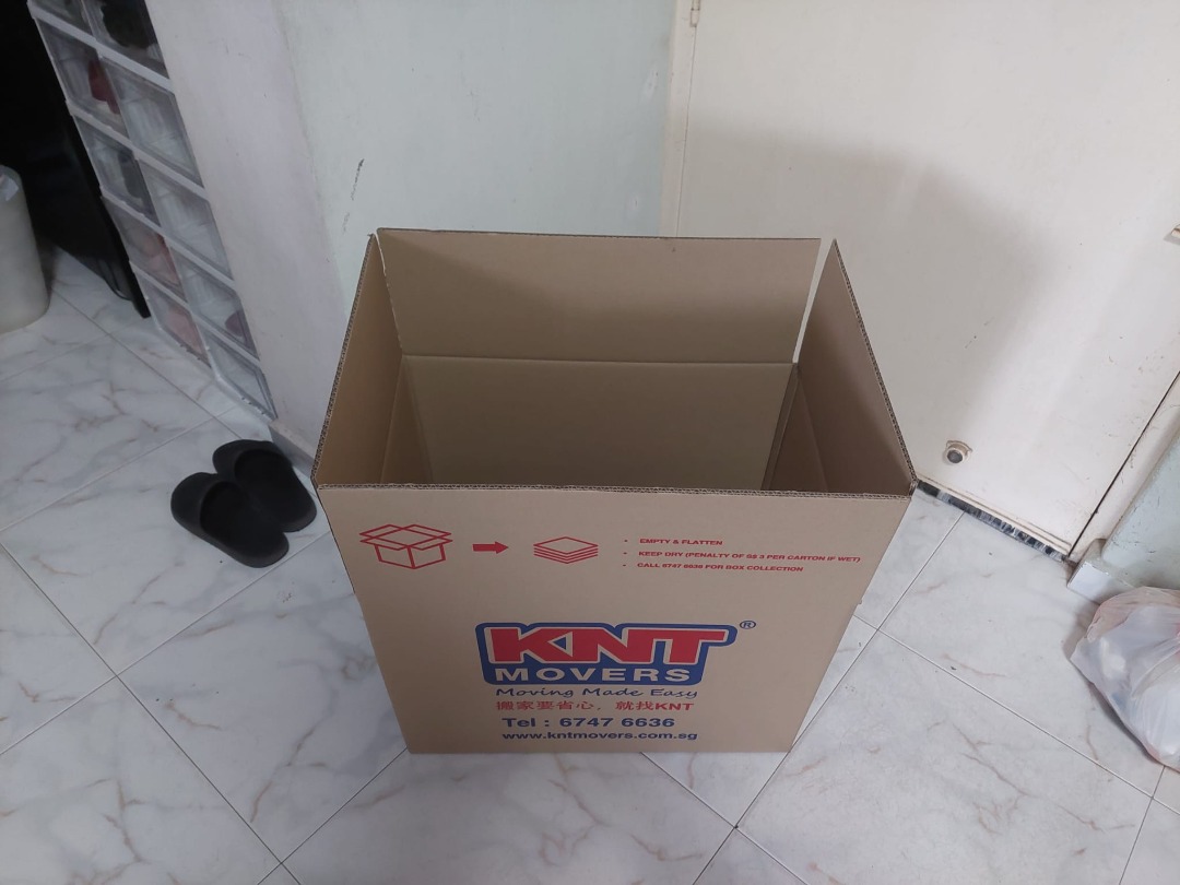 Large Carton Box - Very Good Condition (only 1 dollar each, meet at my ...