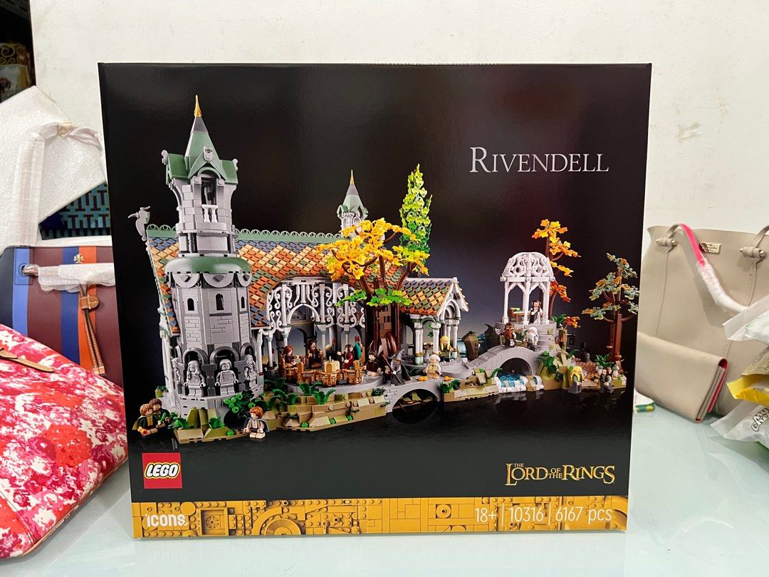 LEGO 10316 Icons The Lord of the Rings: Rivendell, Hobbies & Toys, Toys ...