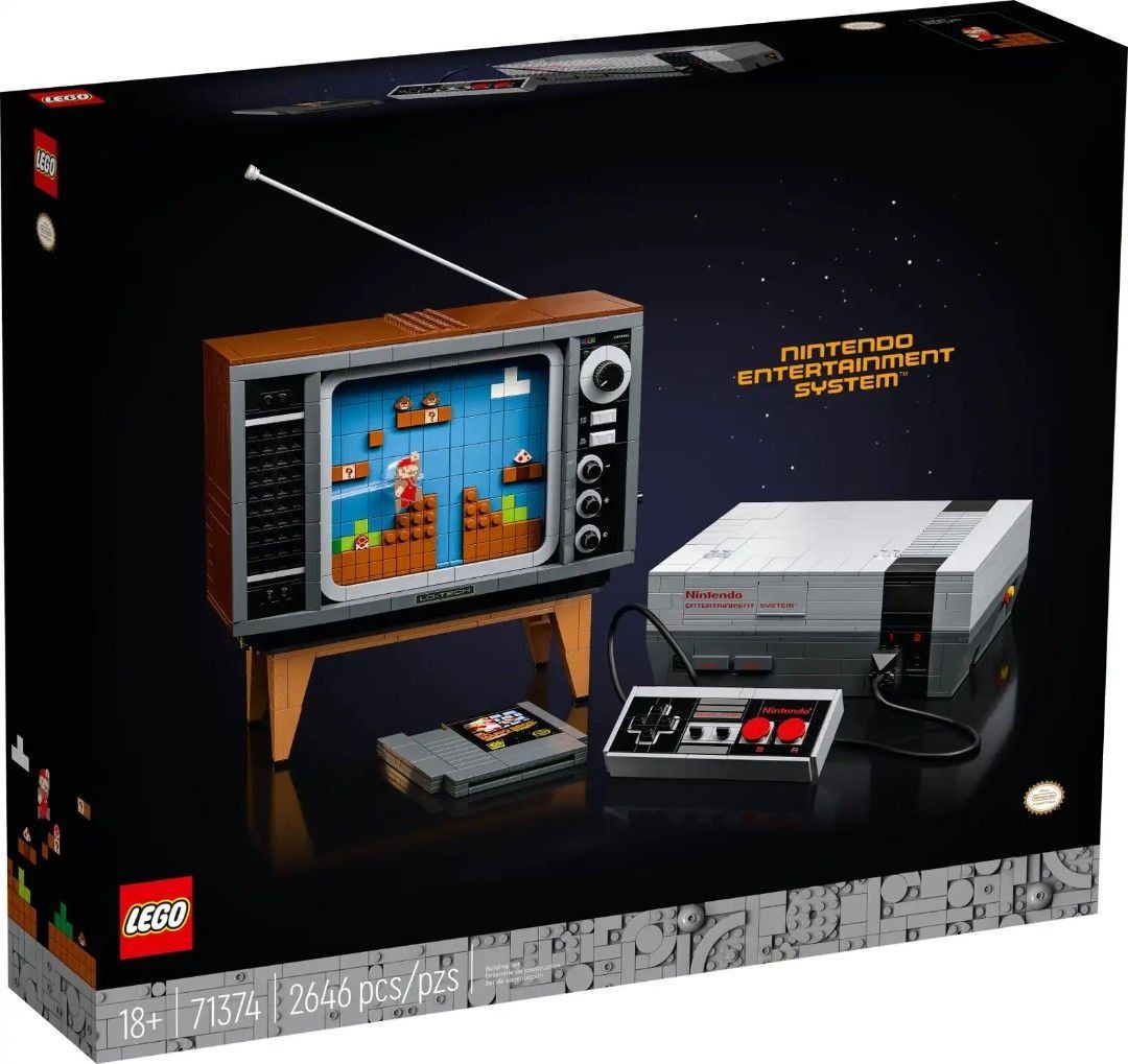 LEGO 71374 Super Mario Nintendo Entertainment System, Hobbies & Toys ...
