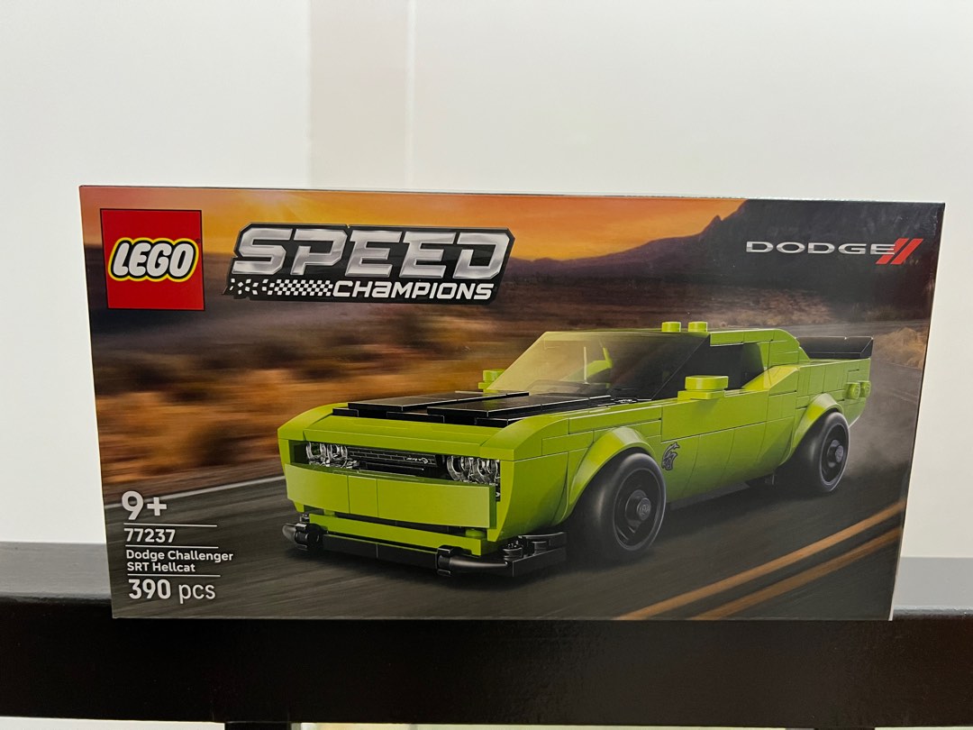 LEGO 77237 Speed Champions Dodge Challenger SRT Hellcat, Hobbies & Toys ...