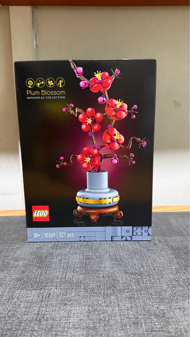 LEGO Botanical Collection Plum Blossom 10369, Hobbies & Toys, Toys ...