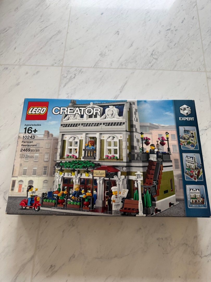 LEGO Creator Parisian Restaurant 10243, Hobbies & Toys, Toys & Games on ...