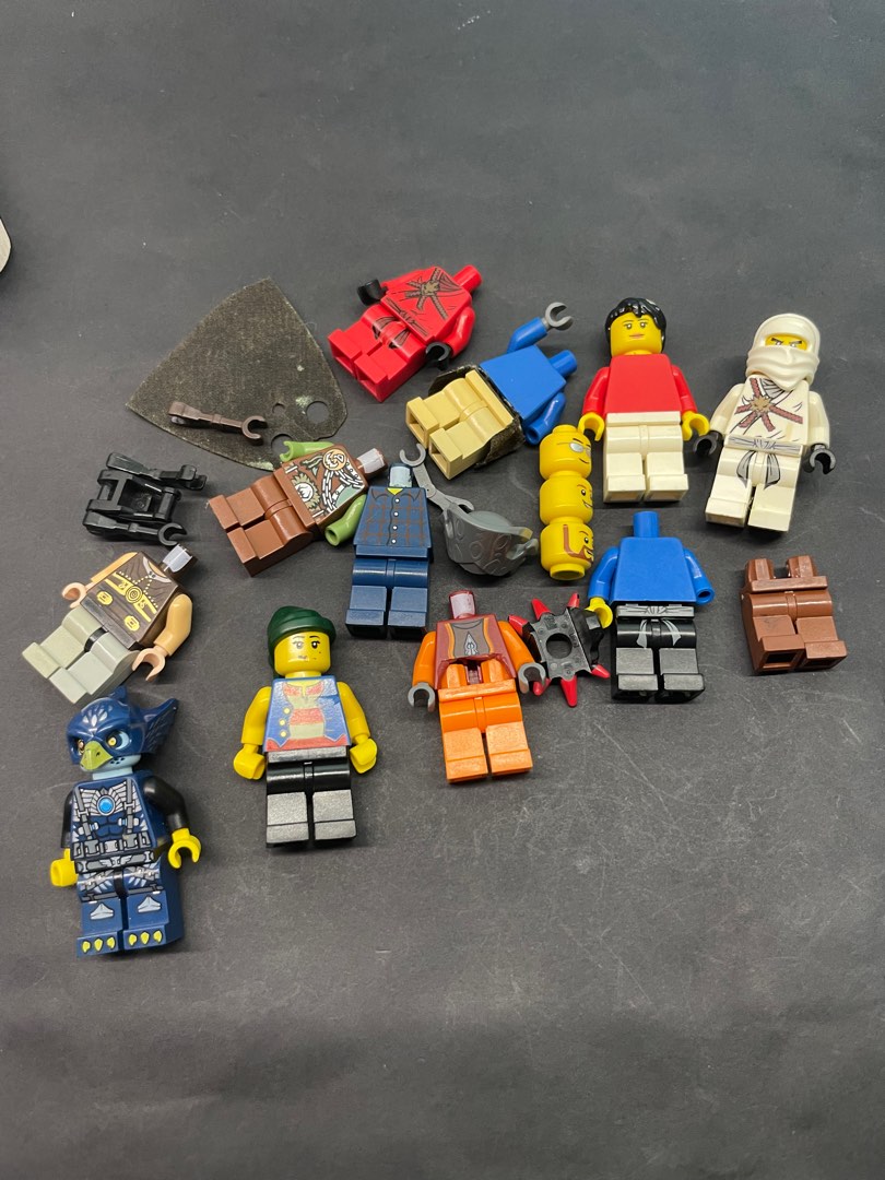 LEGO Damaged Minifigure Lot, Hobbies & Toys, Toys & Games on Carousell