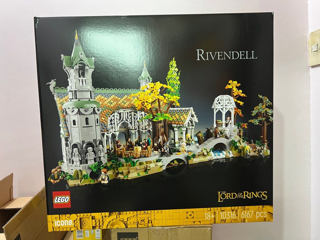 LEGO Icons The Lord of the Rings: Rivendell 10316, Hobbies & Toys, Toys ...