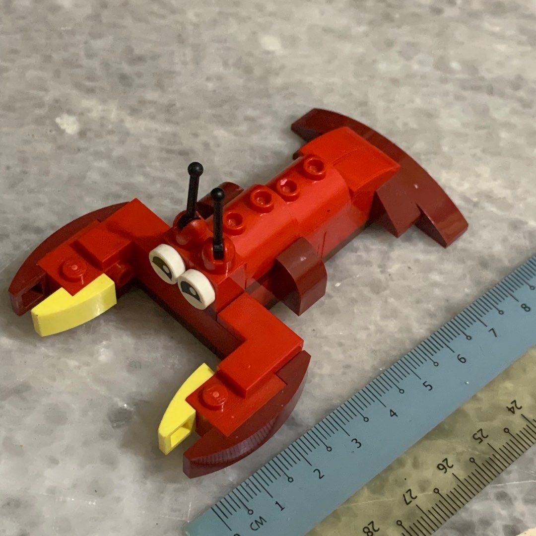 LEGO lobster model, Hobbies & Toys, Toys & Games on Carousell