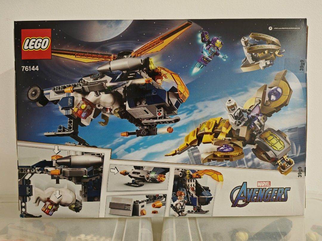 LEGO Marvel Avengers Hulk Helicopter Rescue 76144, Hobbies & Toys, Toys ...