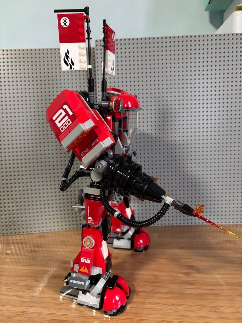 Lego Ninjago 70615 Fire Mech (robot only), Hobbies & Toys, Toys & Games ...