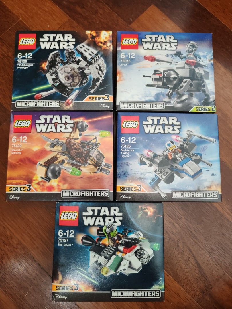 LEGO Star Wars Microfighters Series 2/3, Hobbies & Toys, Toys & Games ...