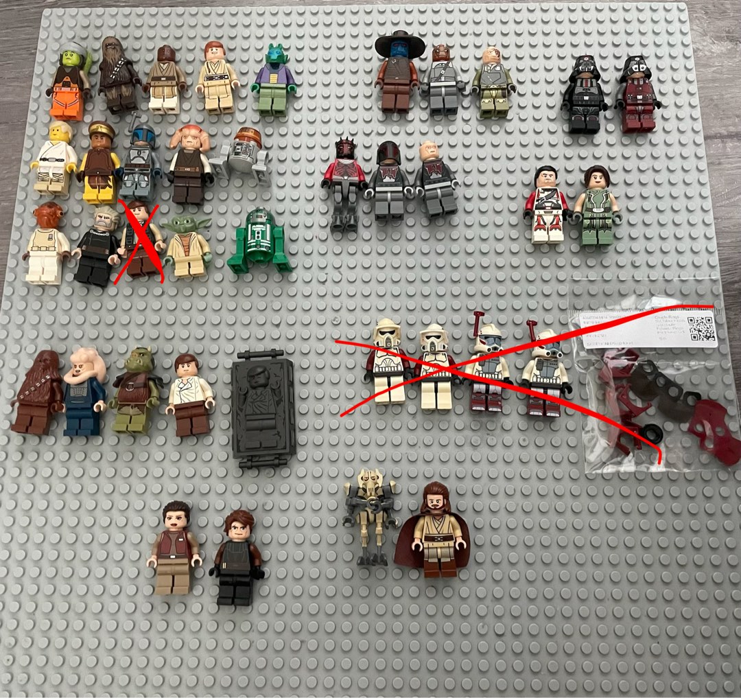 LEGO Star Wars Minifigures, Hobbies & Toys, Toys & Games on Carousell