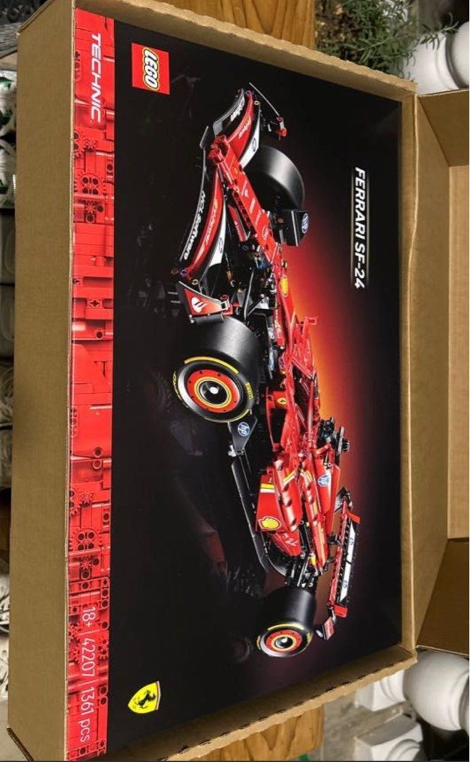 LEGO Technic Ferrari SF-24 F1 Race Car, Hobbies & Toys, Toys & Games on ...