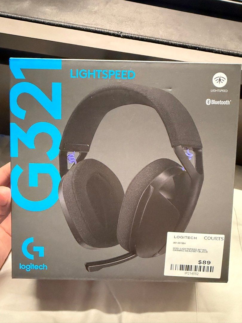 Logitech G321 LIGHTSPEED Wireless Gaming Headset, Audio, Headphones ...