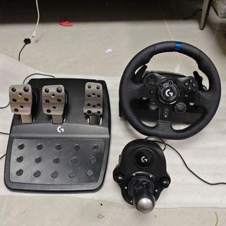 Logitech G293 Racing Wheel and Stand, Video Gaming, Gaming Accessories ...