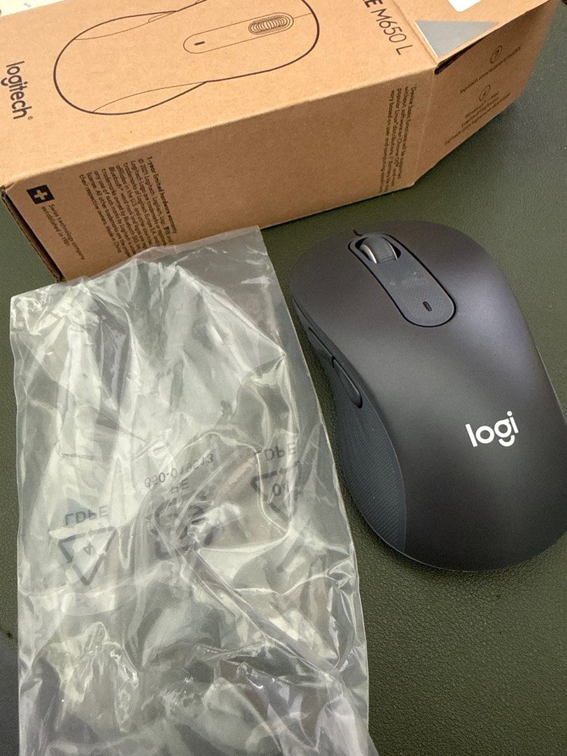 Logitech M650 L Wireless Mouse - Brand New, Computers & Tech, Parts ...