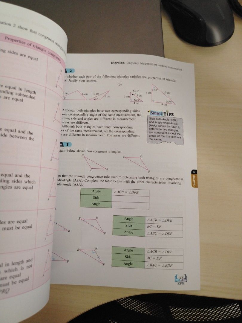 Mathematics Form 5 Textbook KSSM (DLP Version), Hobbies & Toys, Books ...