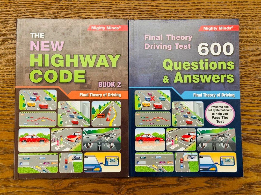 Mighty Minds Driving Theory Books - Highway Code & Questions, Hobbies ...