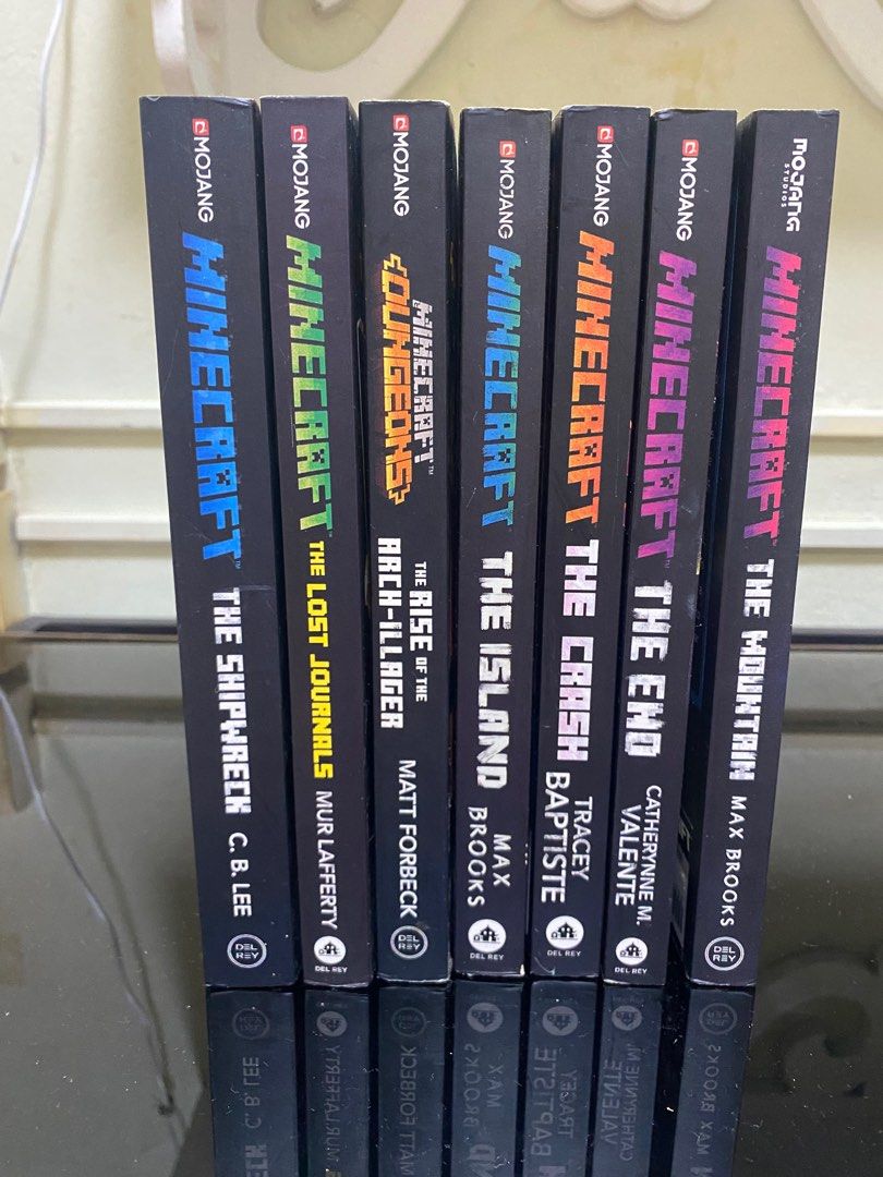 Minecraft Book Collection - 7 Books, Hobbies & Toys, Books & Magazines ...
