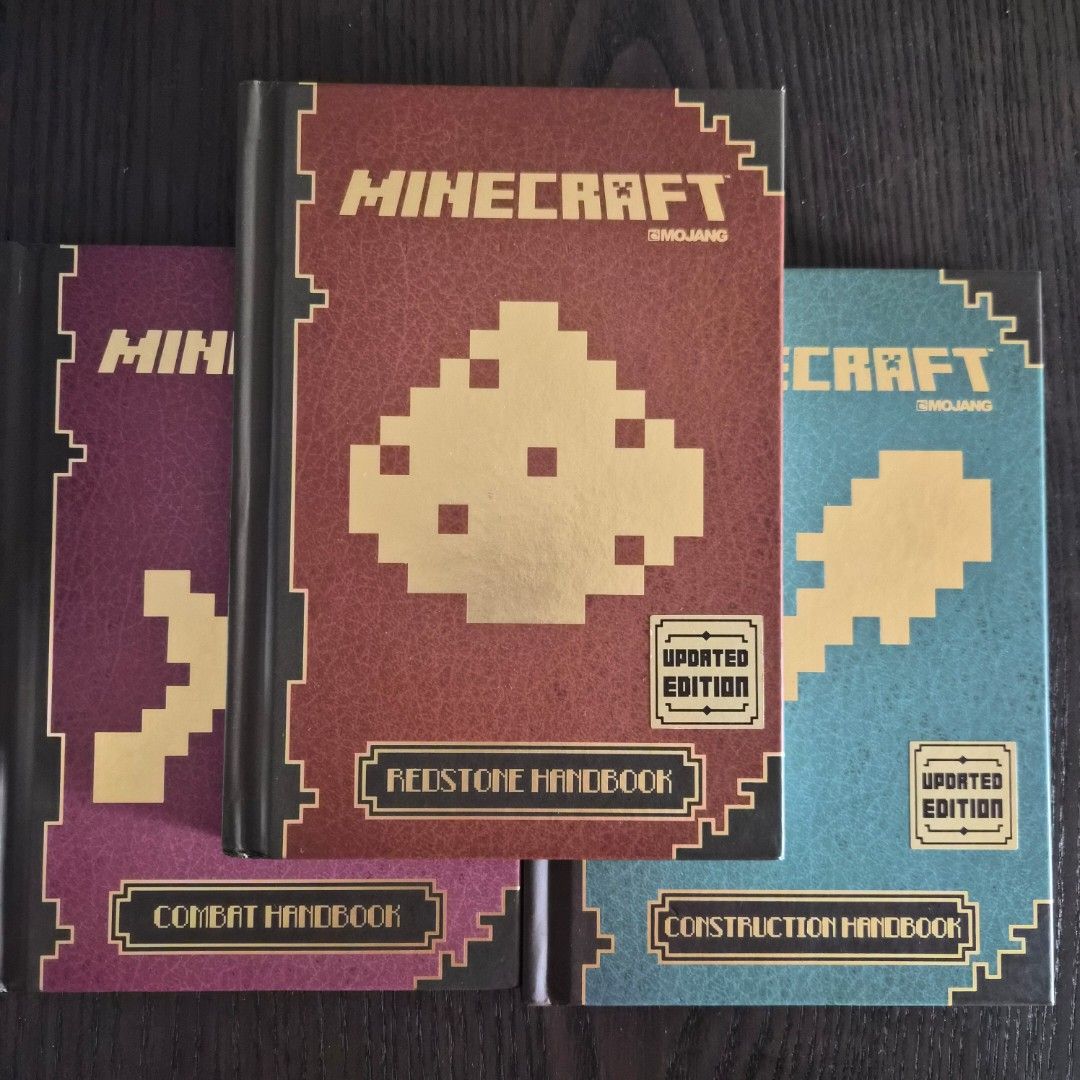 Minecraft Handbook Set - Updated Edition, Hobbies & Toys, Books ...