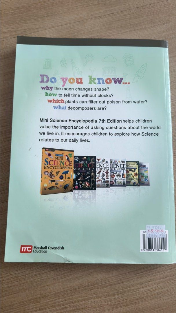 Mini Science Encyclopedia 7th Edition, Hobbies & Toys, Books ...