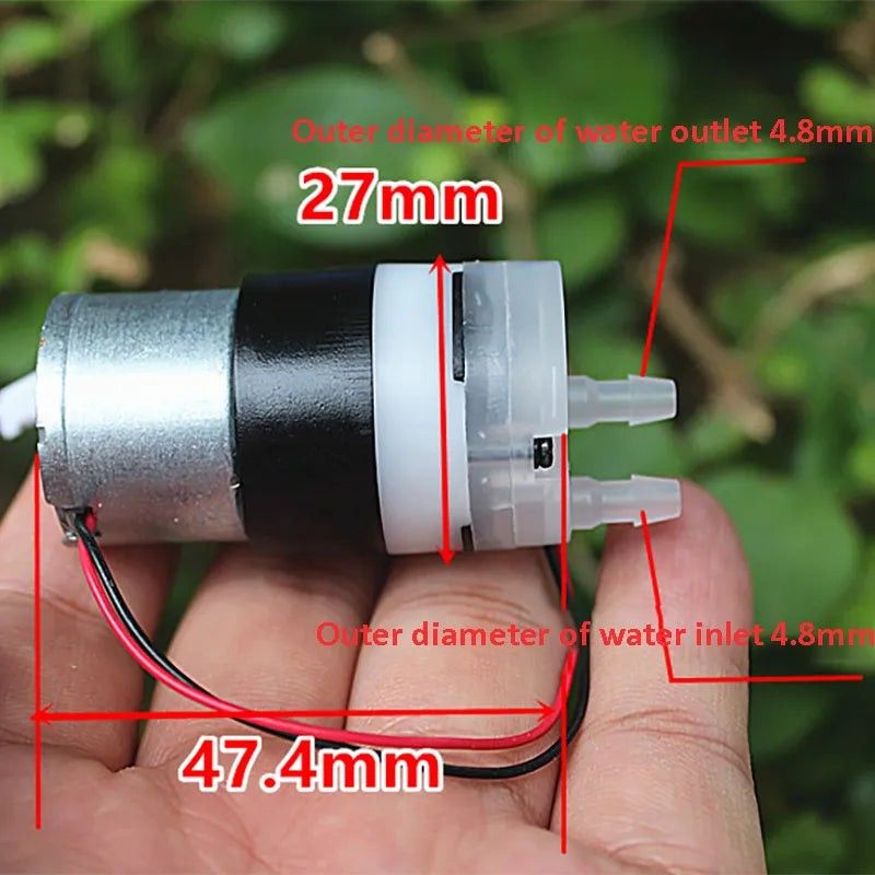 (4 pieces @ $5) Micro Pump Self Priming Pump Small Diaphragm Large Flow ...