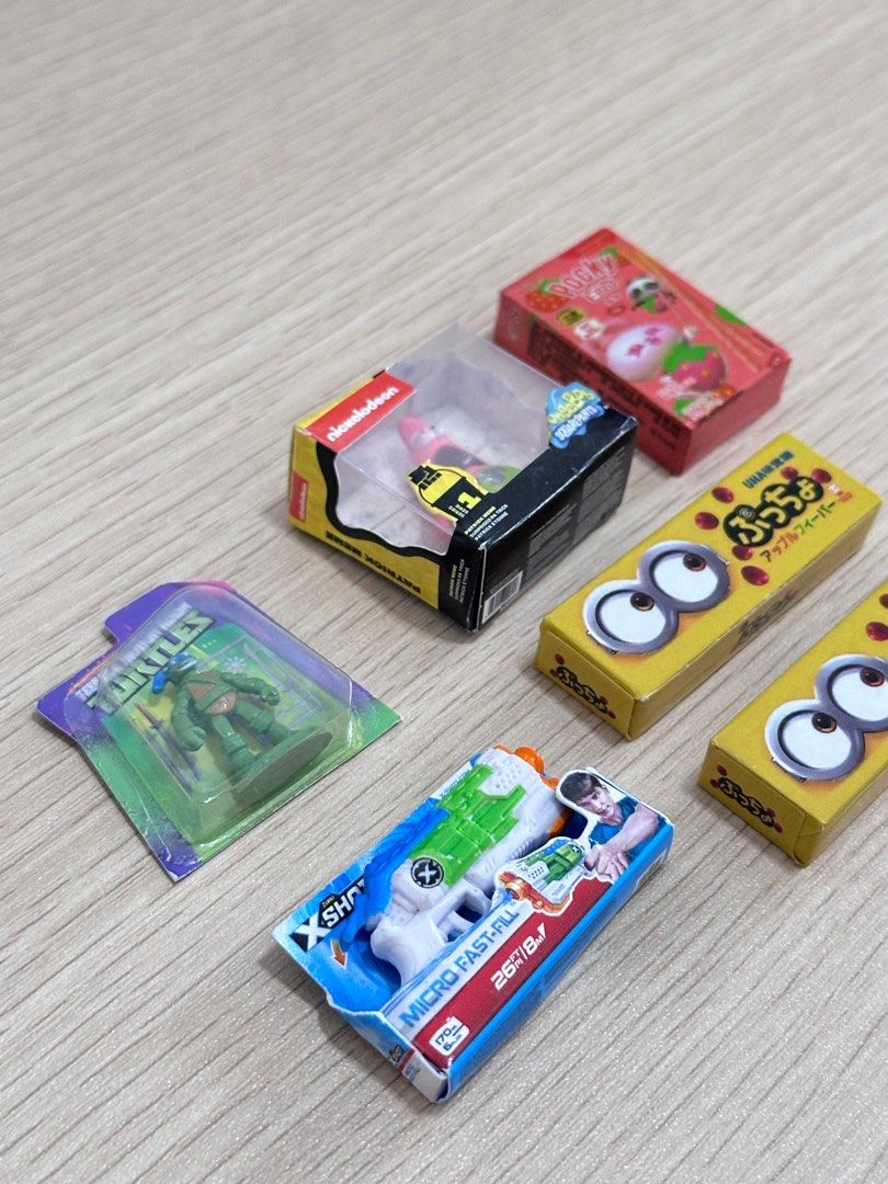 Miniature Toys: TMNT, Nickelodeon, Pocky, Minions, Water Gun, Hobbies ...