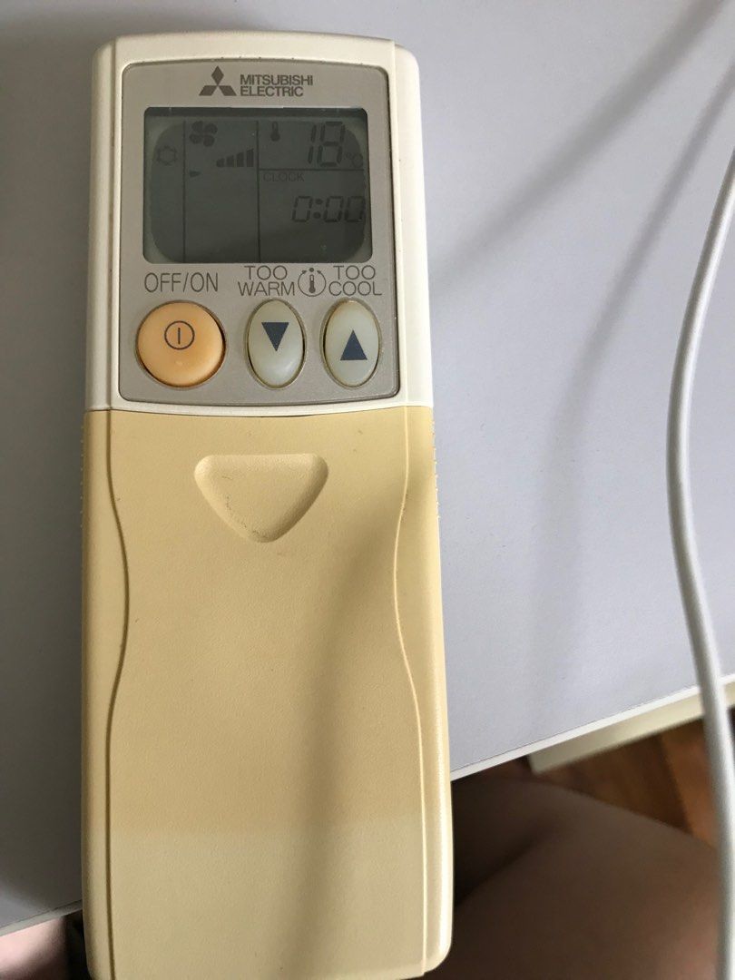 Mitsubishi Aircon Remote Control, TV & Home Appliances, Portable Air Conditioners & Heaters on ...