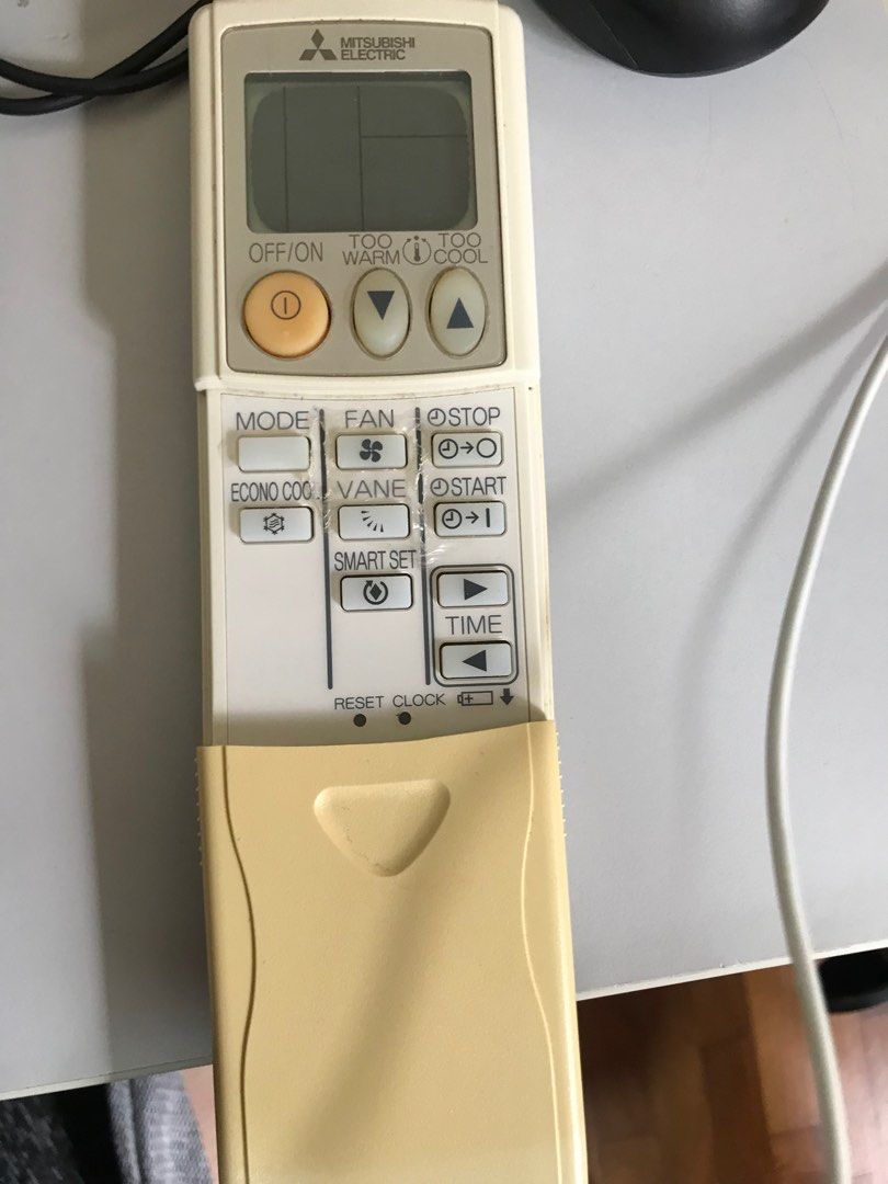 Mitsubishi Aircon Remote Control, TV & Home Appliances, Portable Air Conditioners & Heaters on ...