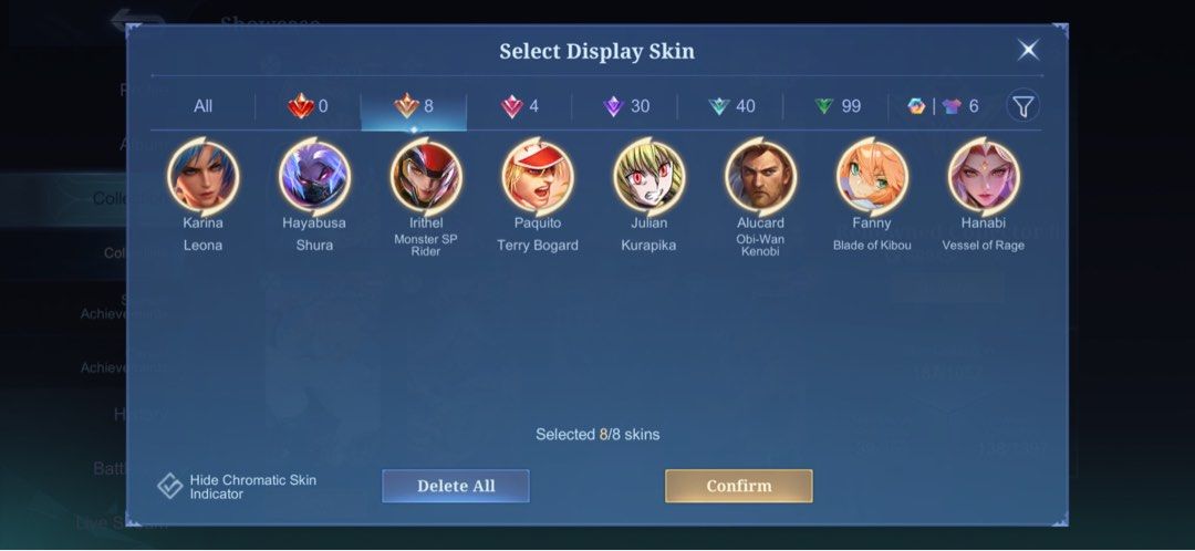 Mlbb account wts/wtt, Video Gaming, Gaming Accessories, Game Gift Cards ...