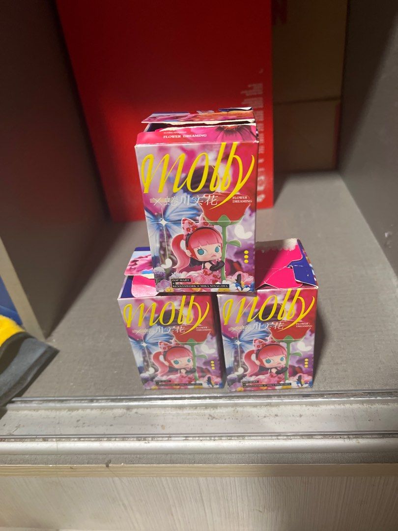 Molly Flower Treanding Blind Box, Hobbies & Toys, Toys & Games on Carousell