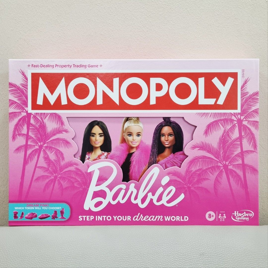 Monopoly Barbie Edition Board Game, Hobbies & Toys, Toys & Games on ...