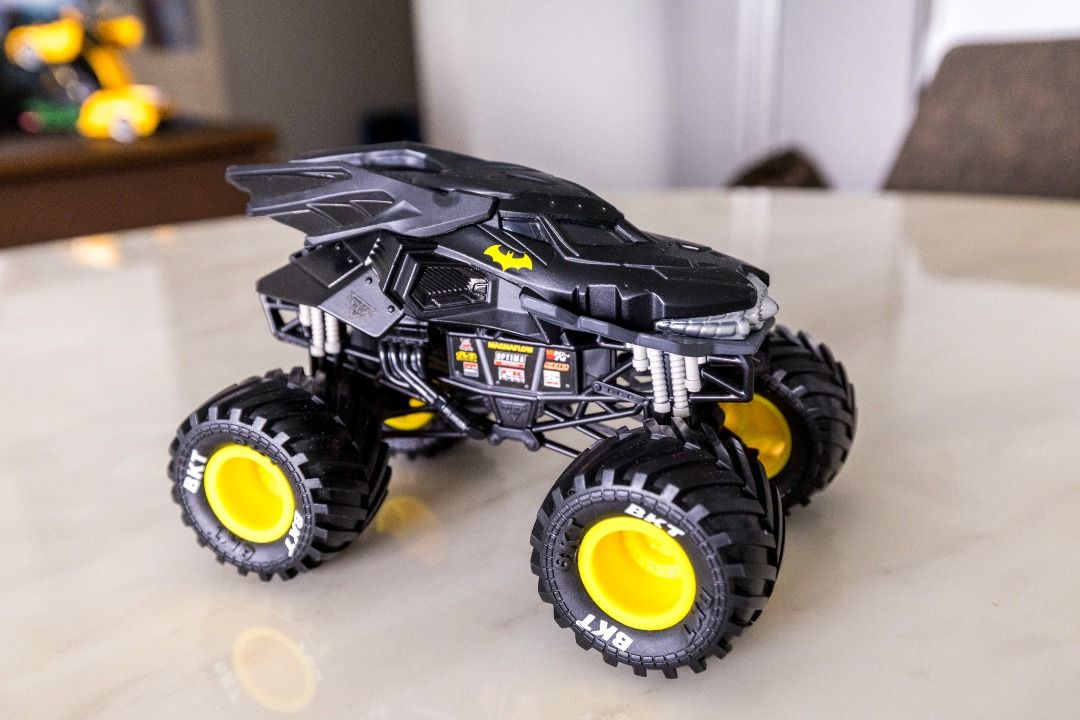 Monster Jam Batman Truck | High Quality | Metal Frame, Hobbies & Toys ...