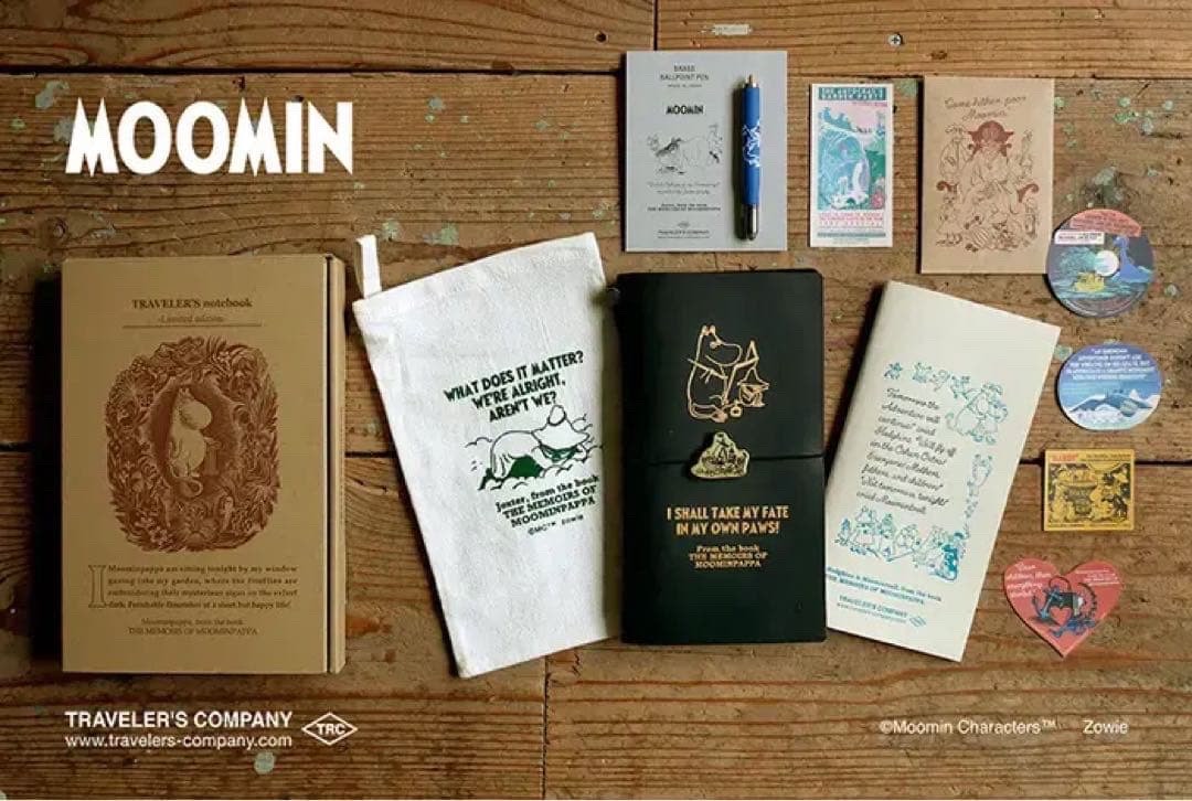 Moomin Travelers Notebook Special Edition, Hobbies & Toys, Stationery ...