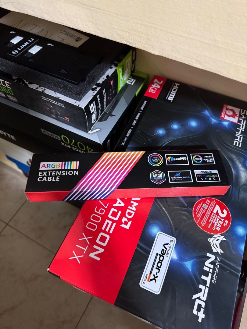 Gaming PC ARGB Cable Extension, Computers & Tech, Parts & Accessories ...