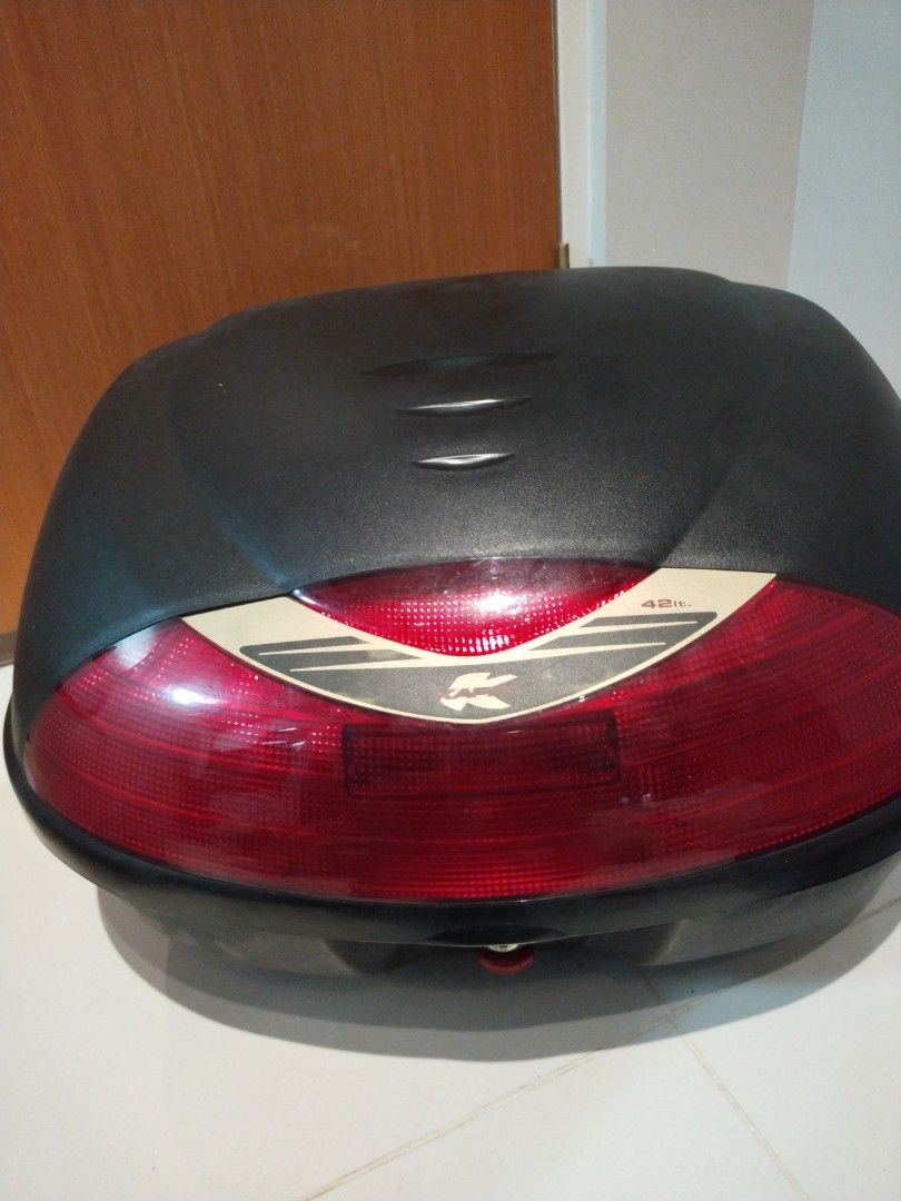 Motorcycle box with baseplate, Motorcycles, Motorcycle Accessories on ...