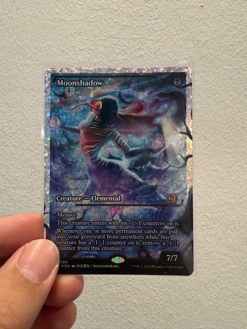 MTG Moonshadow Fractured Foil Lorwyn Eclipse, Hobbies & Toys, Toys ...