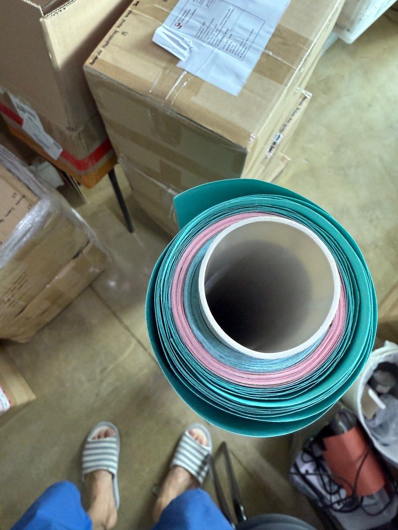 Multiple New Colored Paper Rolls, Hobbies & Toys, Stationery & Craft ...