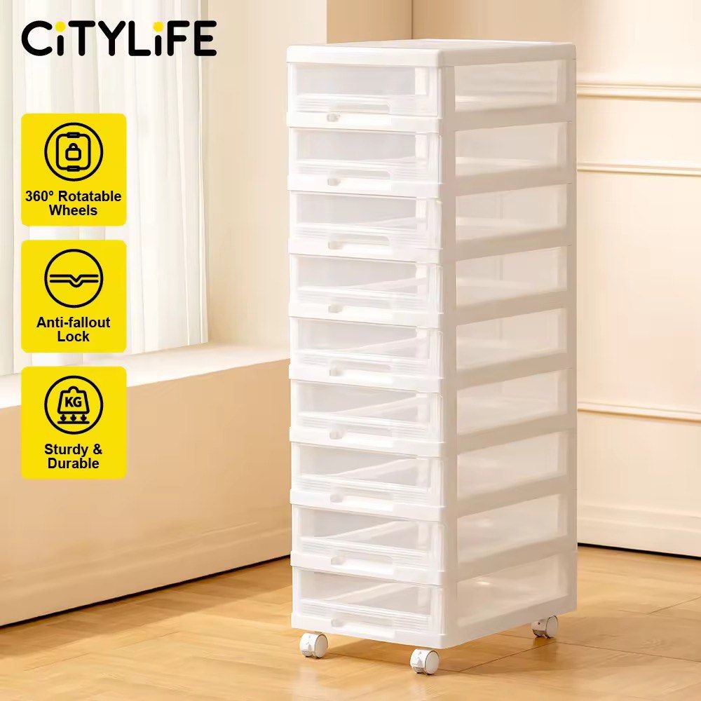Multipurpose Storage Cabinet | Drawer Organizer | Slim Cabinet for Home ...