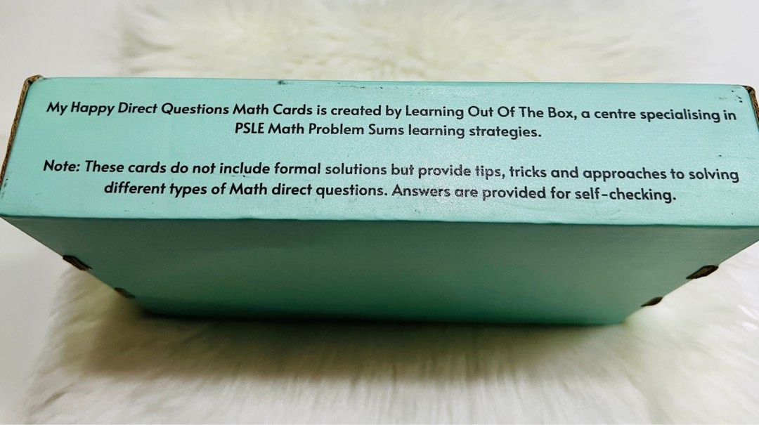 MY - Happy Direct Questions Math Cards, Hobbies & Toys, Books ...